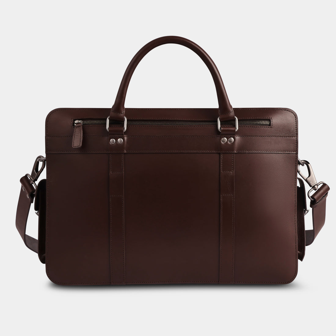 The Navigator | Leather Briefcase Flight Bag for Men – The Real Leather Co.