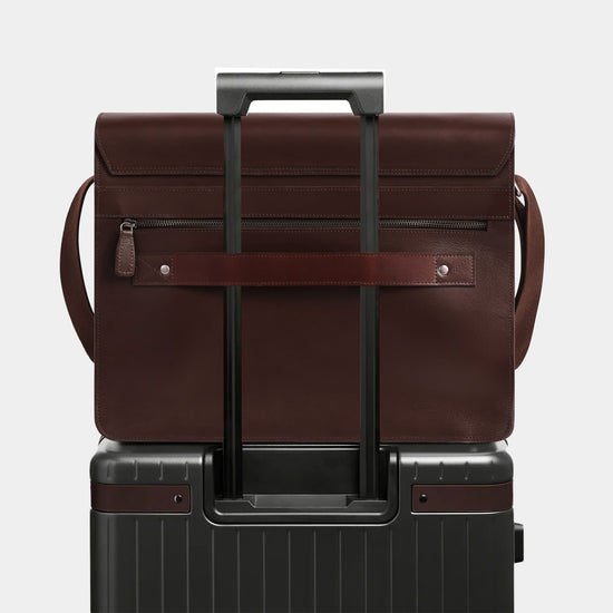 The Herald | Leather Messenger Satchel Bag for Men – The Real Leather Co.