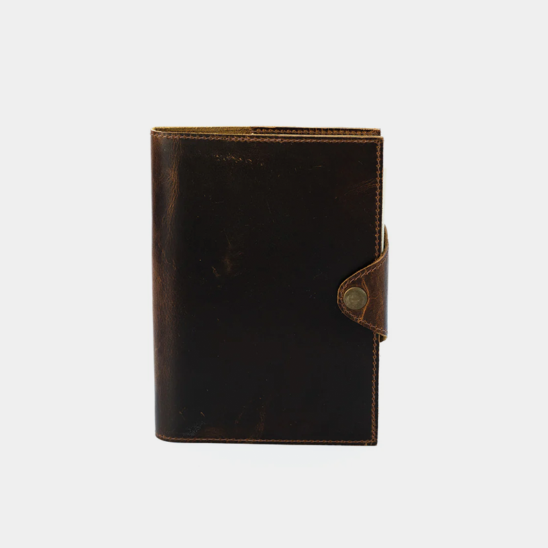 Leather Journal Cover with Refillable Pages – The Real Leather Company