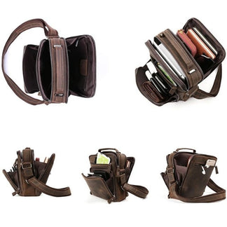 The Man Bag | Leather Man Purse – The Real Leather Company