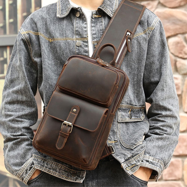 Leather Sling Bags – The Real Leather Co.