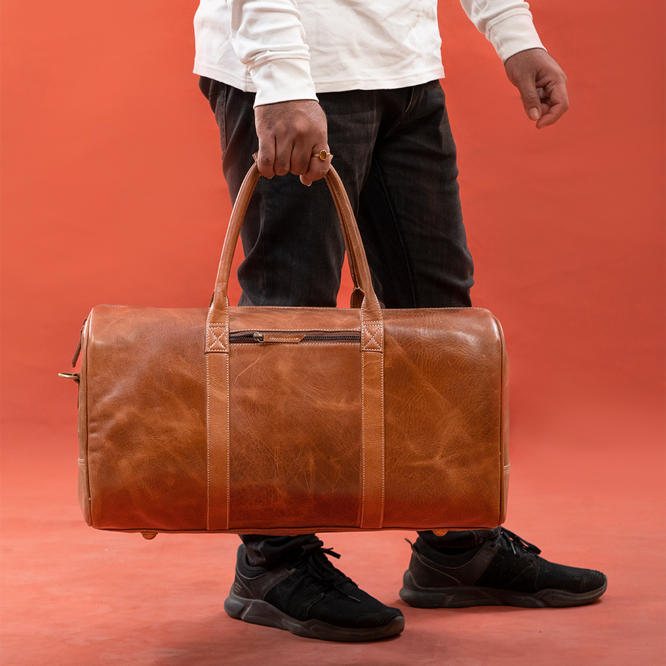 Leather Duffle Bags – The Real Leather Co.