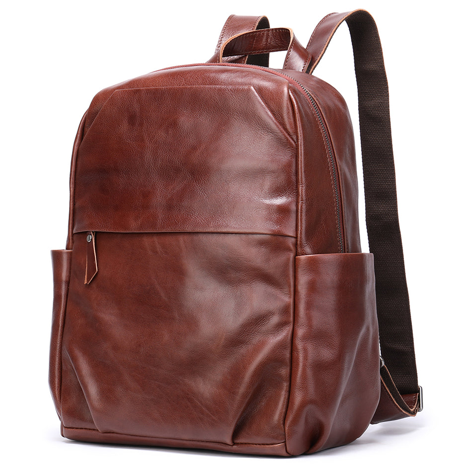 Leather Backpacks for Men | Laptop Travel Bookbags – Page 3 – The Real ...