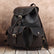 Leather Drawstring Backpack - Large Top Grain Leather Rucksack – The ...