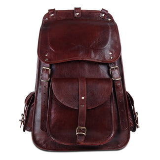 Black Leather Backpack for Men – The Real Leather Company